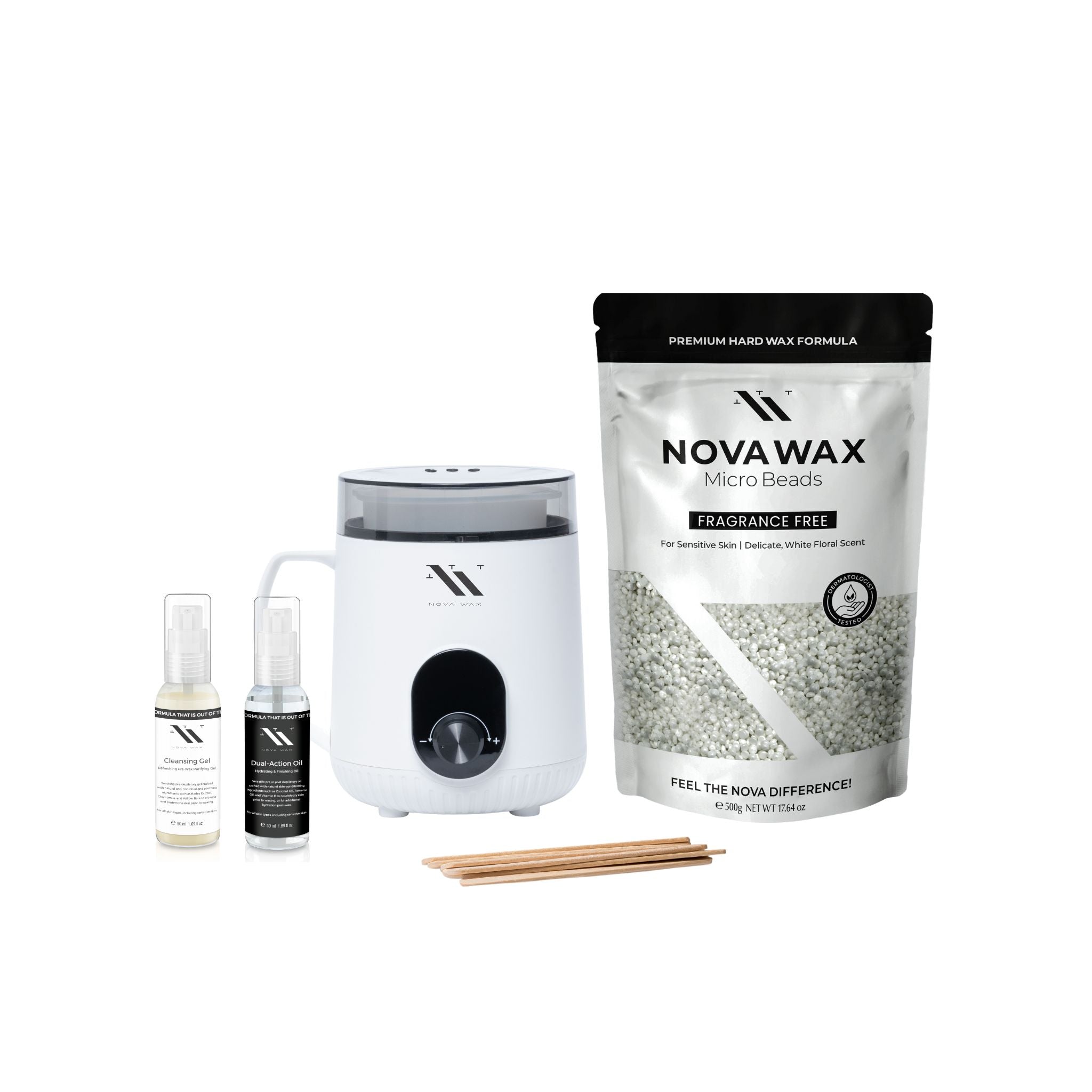 Waxing Kits for Hair Removal - Nova Wax